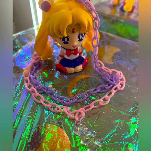 Jewelry | 9s Kawaii Gummy Bear Double Chain Necklace Festival 2000s ...